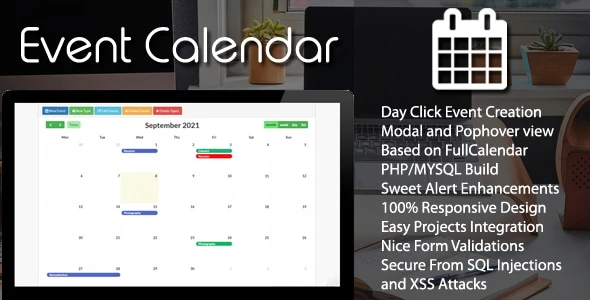 Free Event Calendar – PHP/MYSQL Pro WordPress Plugin Download - www ...